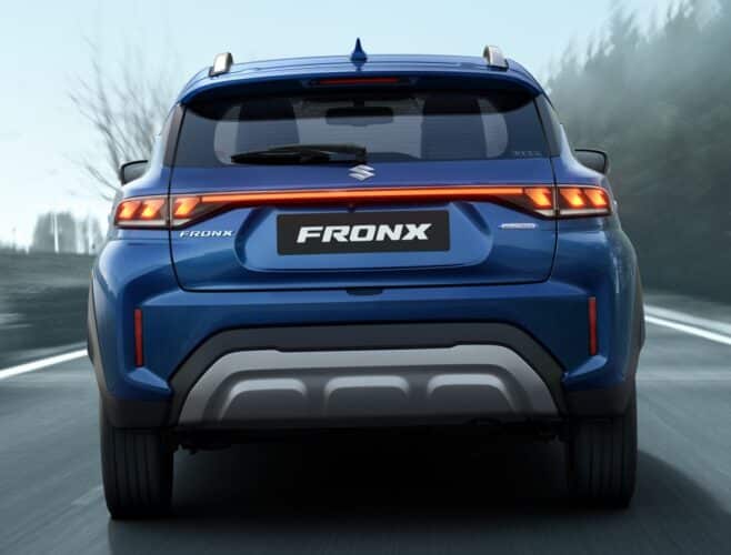 Nuevo Suzuki Fronx, un crossover con la base del Baleno