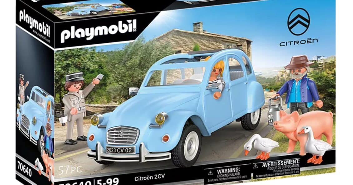 El Citroën 2 CV de Playmobil llega al mercado