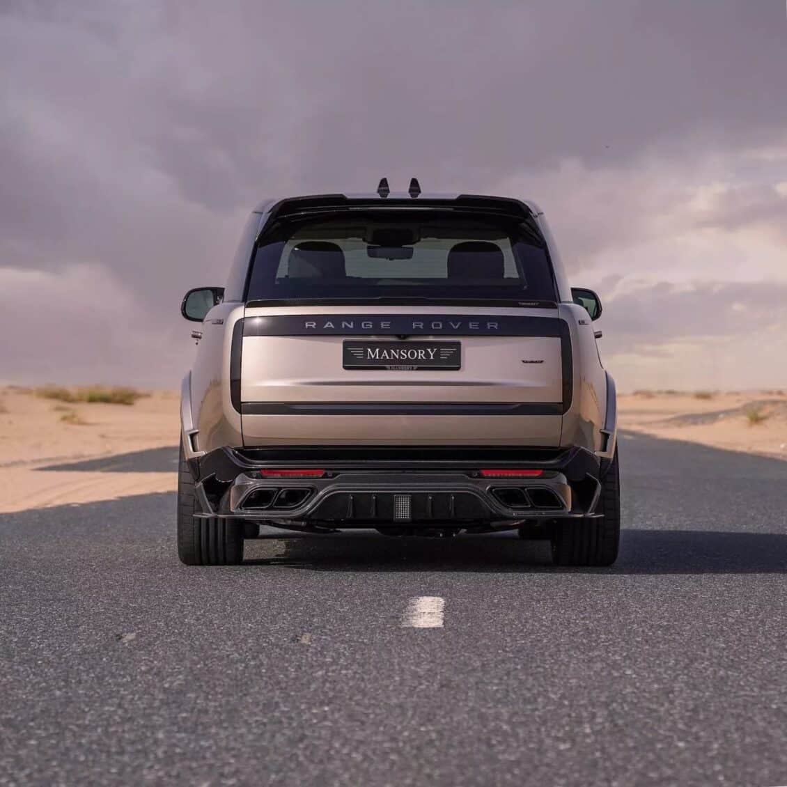 El Range Rover de Mansory te pone fácil no pasar inadvertido