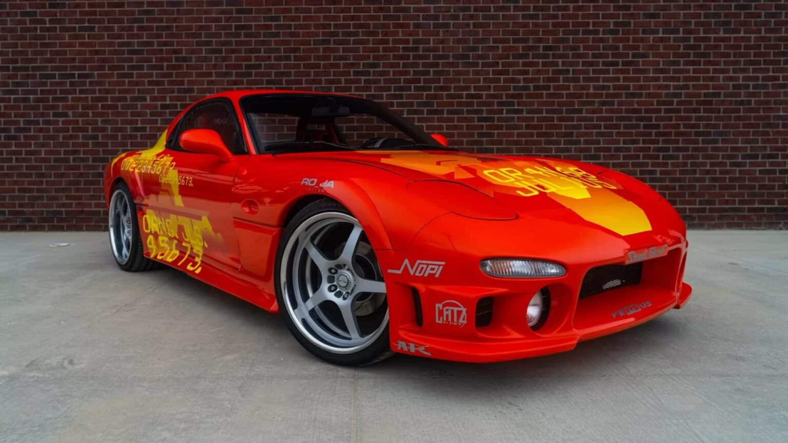 A subasta el Mazda RX-7 de 'The Fast and the Furious'