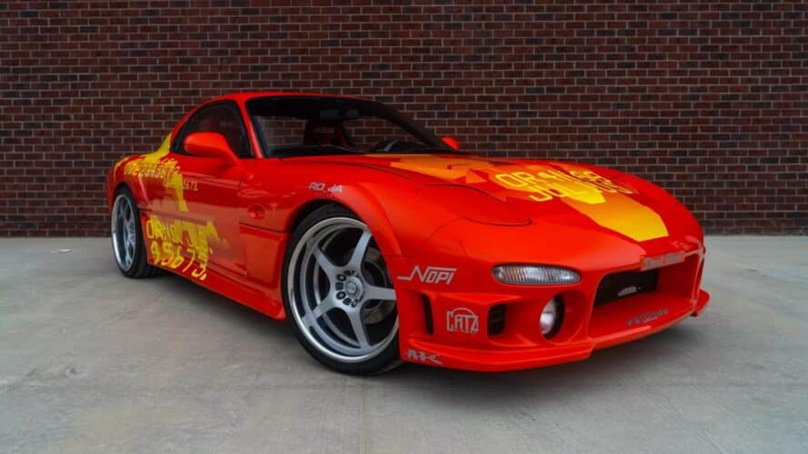A subasta el Mazda RX-7 de 'The Fast and the Furious'
