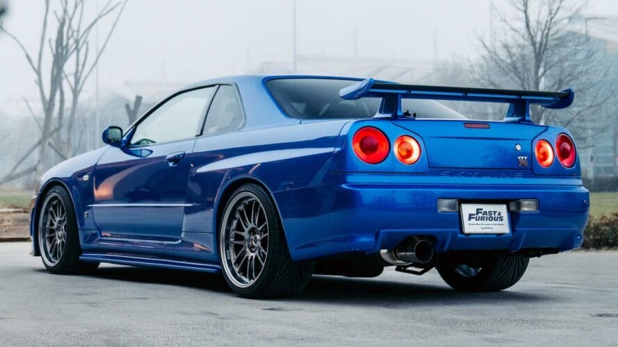 El Nissan Skyline R34 GT-R de Paul Walker en F&F a la venta