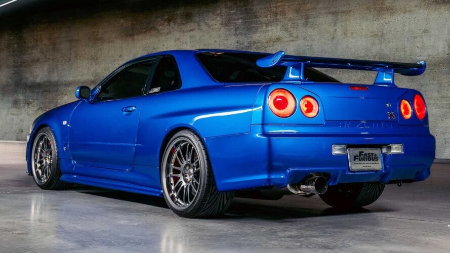 El Nissan Skyline R34 GT-R de Paul Walker en F&F a la venta