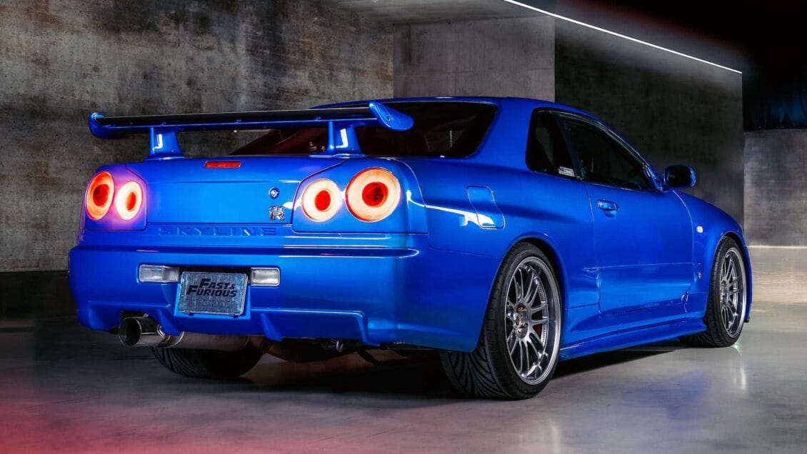 El Nissan Skyline R34 GT-R de Paul Walker en F&F a la venta