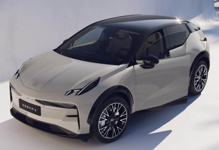 El Zeekr X nos muestra su interior y más detalles mecánicos