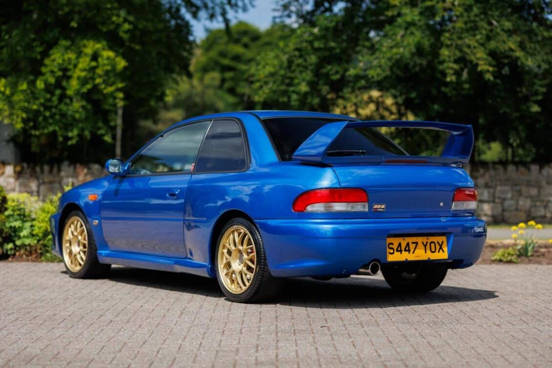 A subasta el Subaru Impreza 22B STi de Colin McRae
