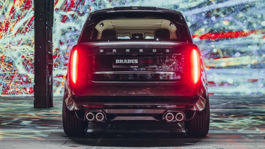 BRABUS 600: plus de deportividad en el Range Rover LWB P530