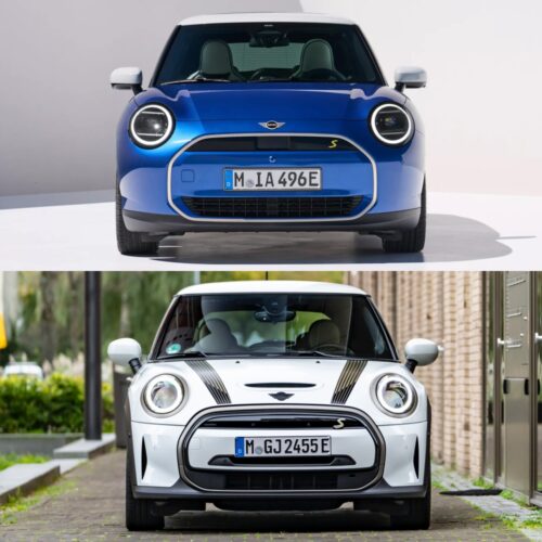 Comparativa visual MINI Cooper eléctrico 2024: ¿Más molón?