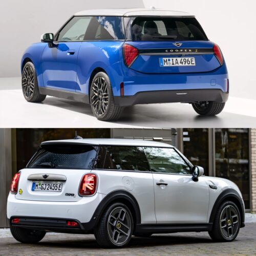 Comparativa visual MINI Cooper eléctrico 2024: ¿Más molón?