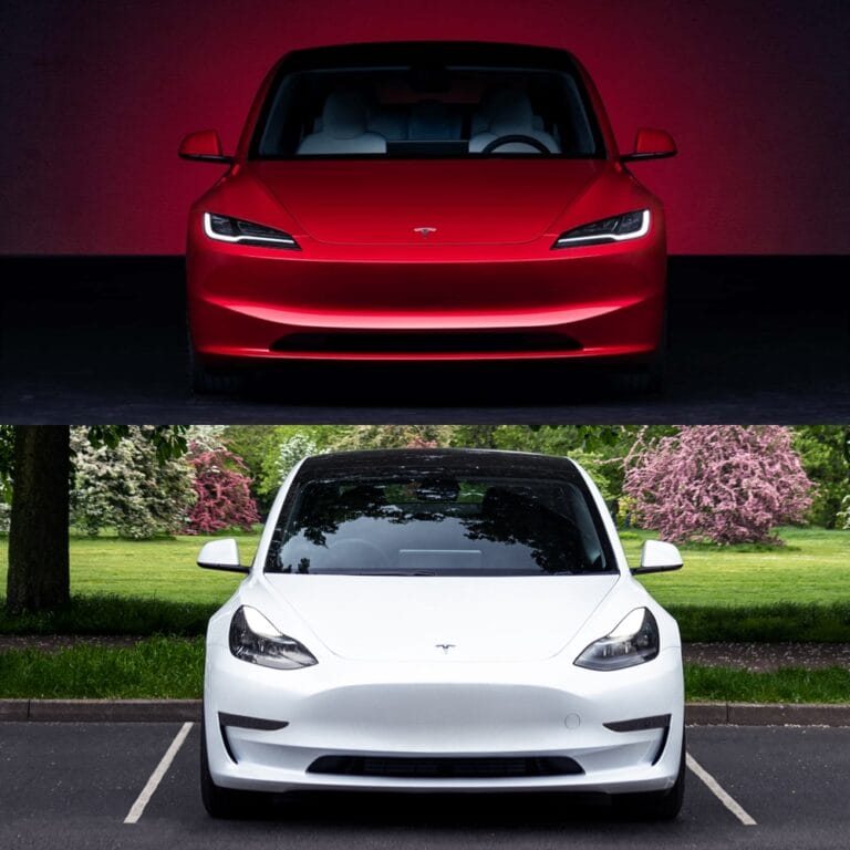 Comparativa visual Tesla Model 3 2024: un cambio acertado