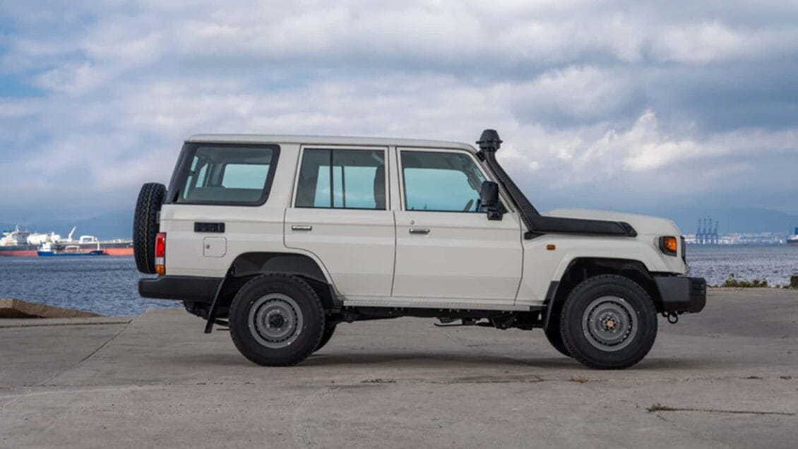Así es el Toyota Land Cruiser GDJ76 que nace en Gibraltar