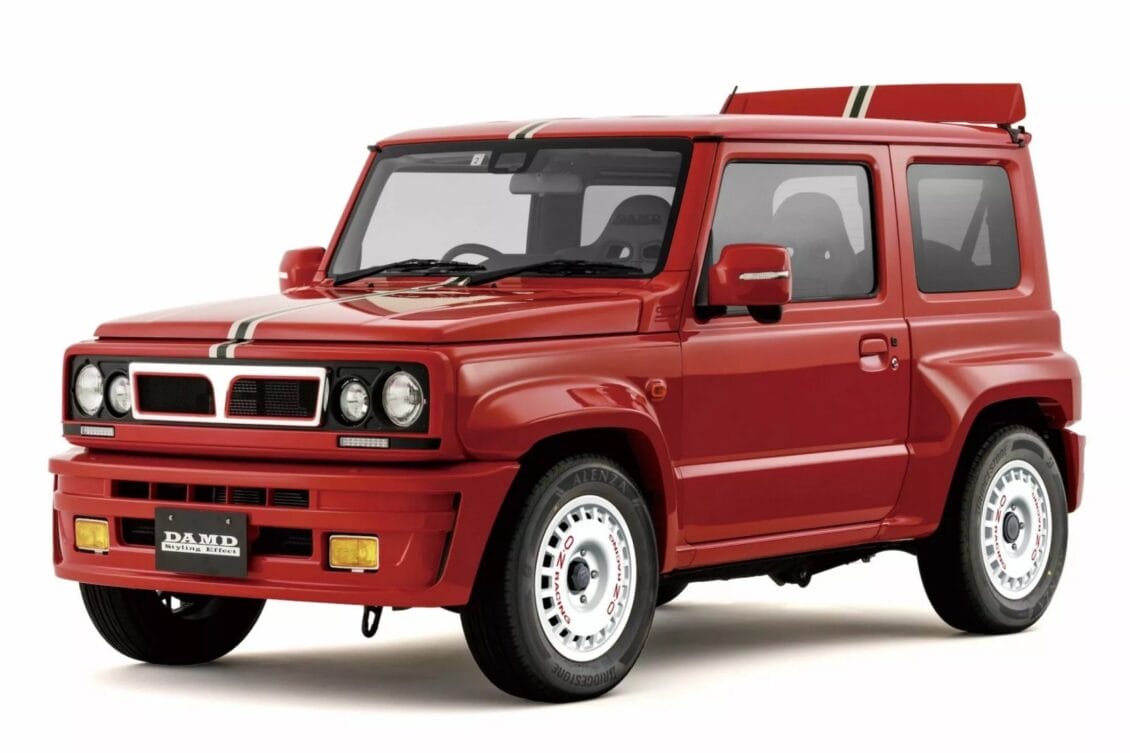 El Suzuki Jimny que quería ser R5 Turbo o Delta Integrale
