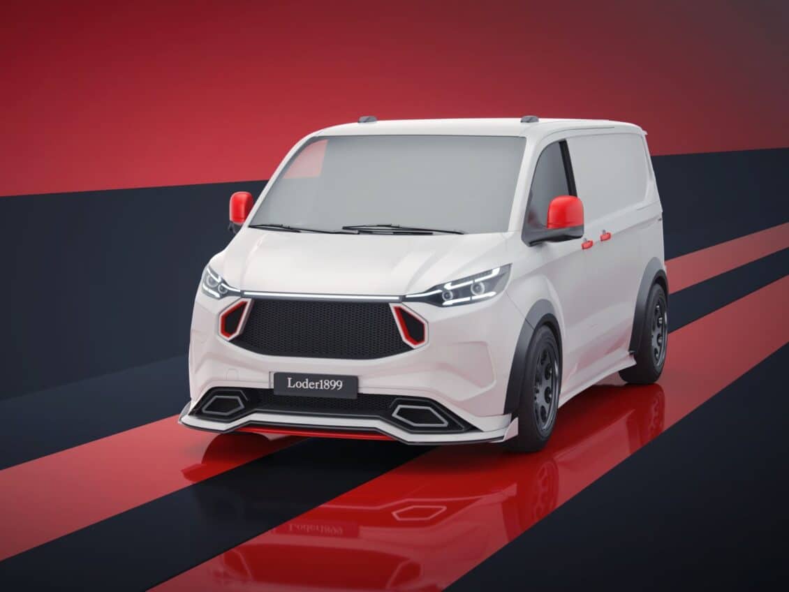 Así es la Ford Transit Custom de Loder 1899