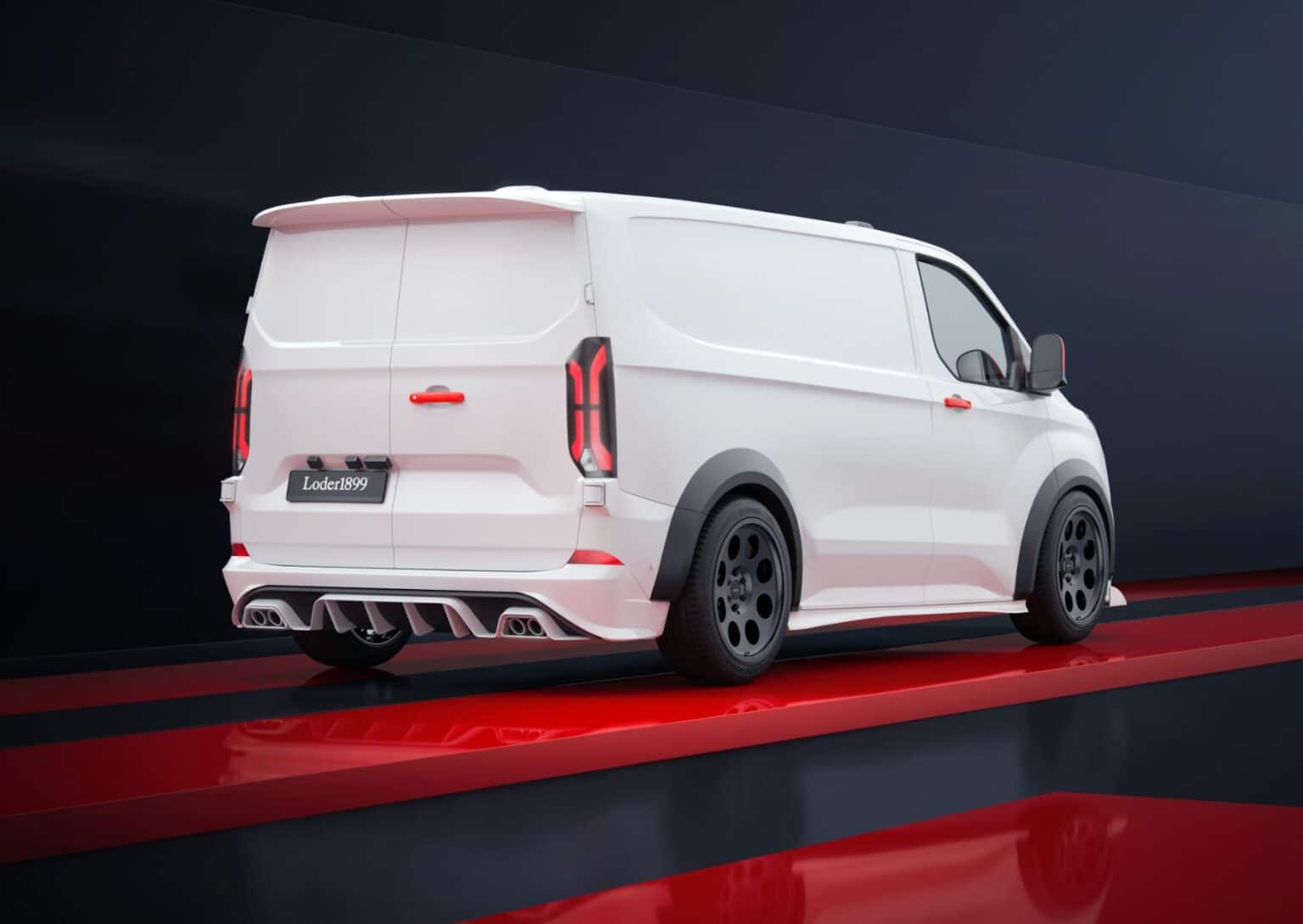 Así es la Ford Transit Custom de Loder 1899