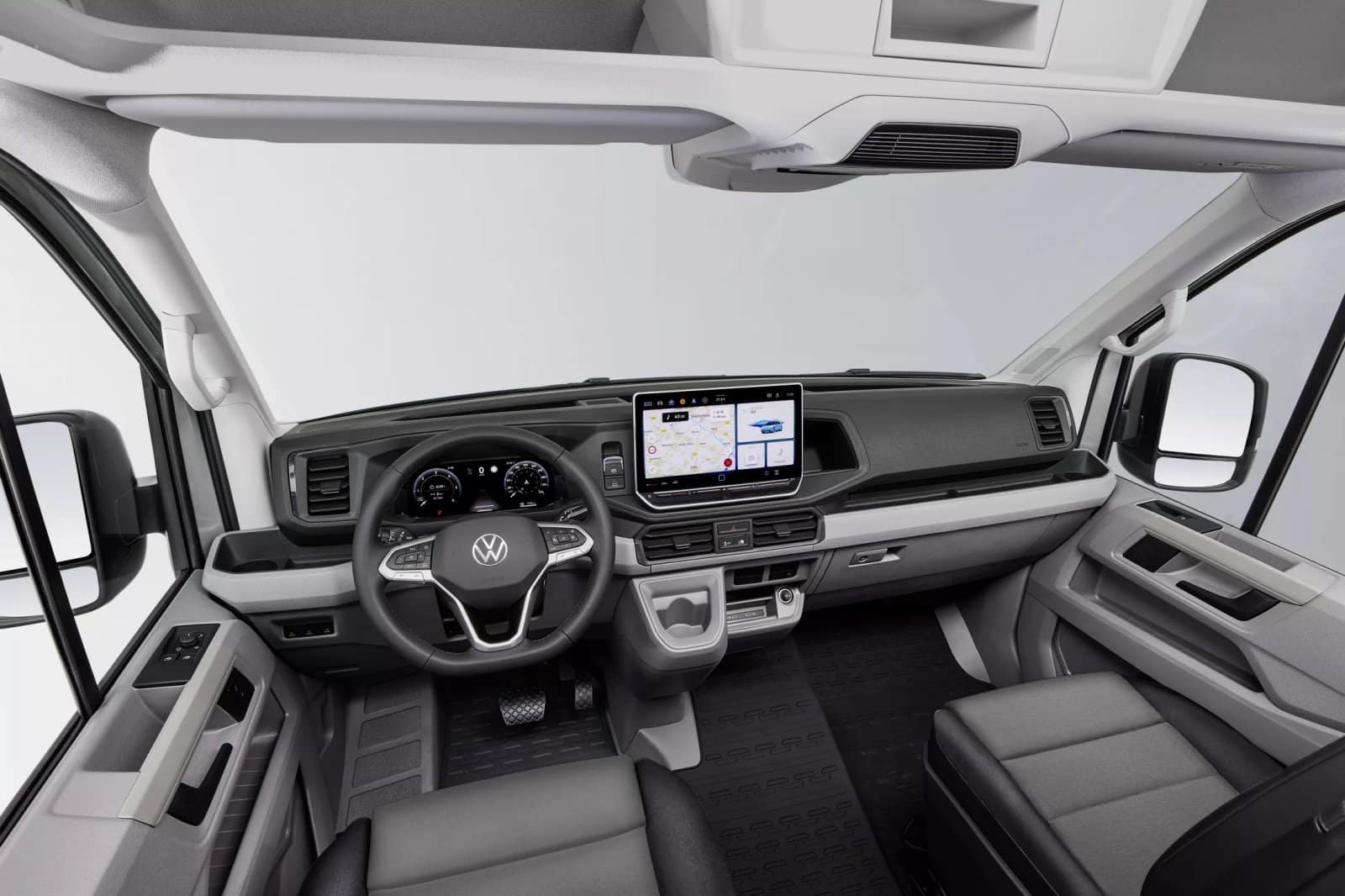 Volkswagen Crafter 2024: el comercial renueva su interior y suma mucha ...