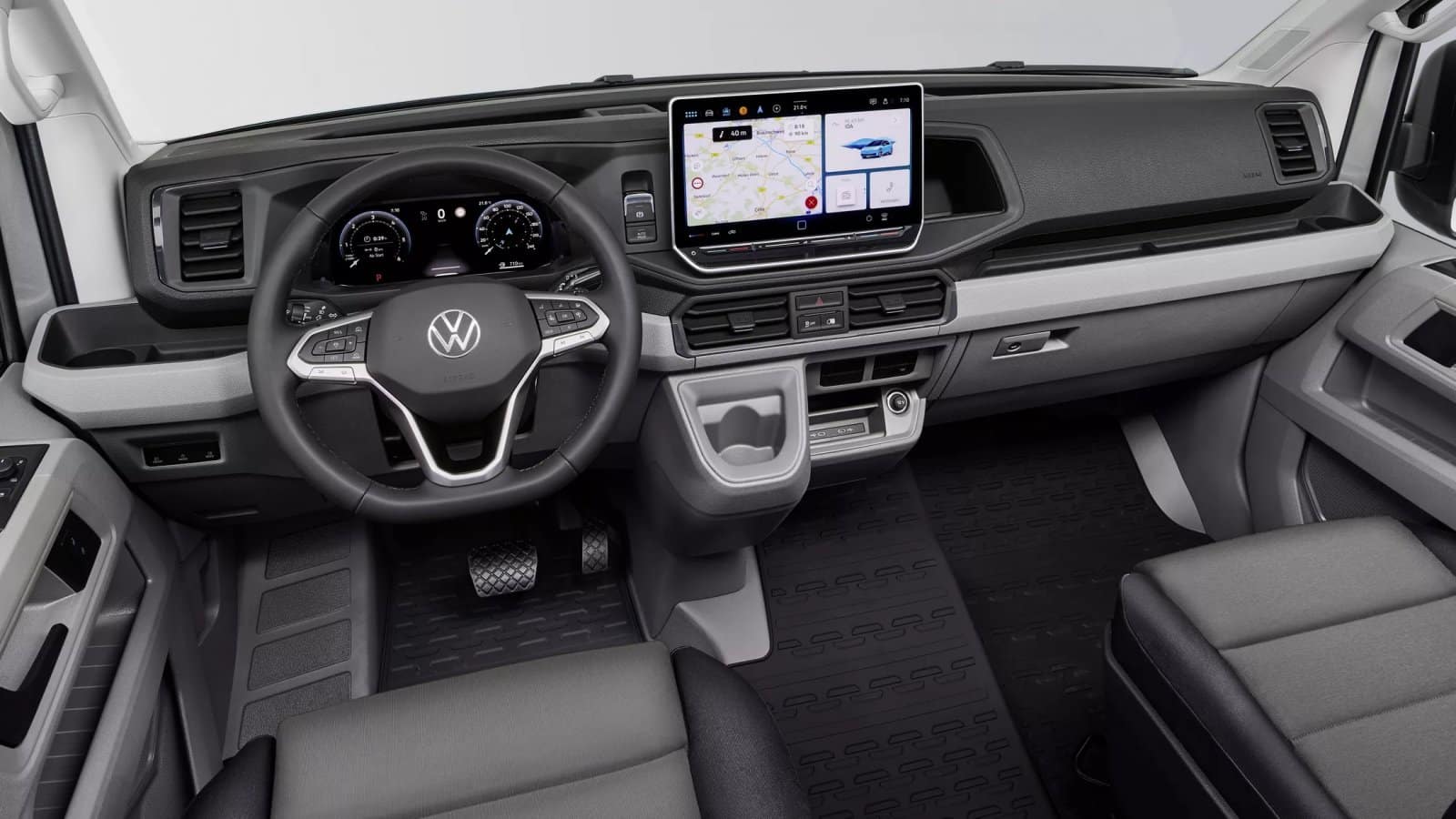 Volkswagen Crafter 2024: el comercial renueva su interior y suma mucha ...