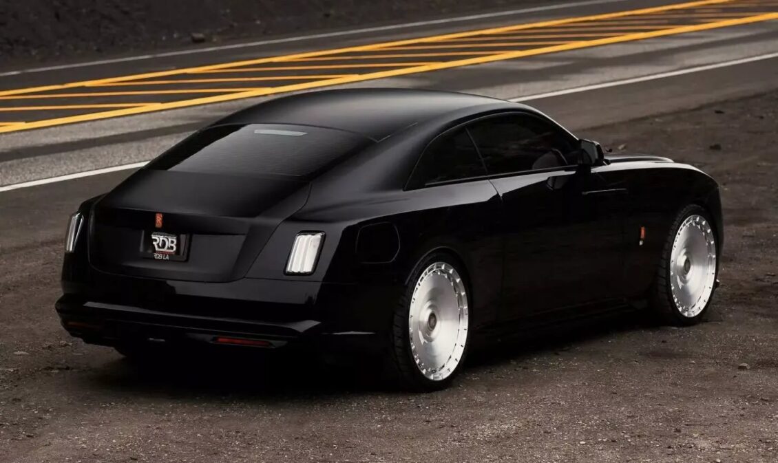 El Rolls-Royce Spectre de RDB LA es pura elegancia, con un toque siniestro