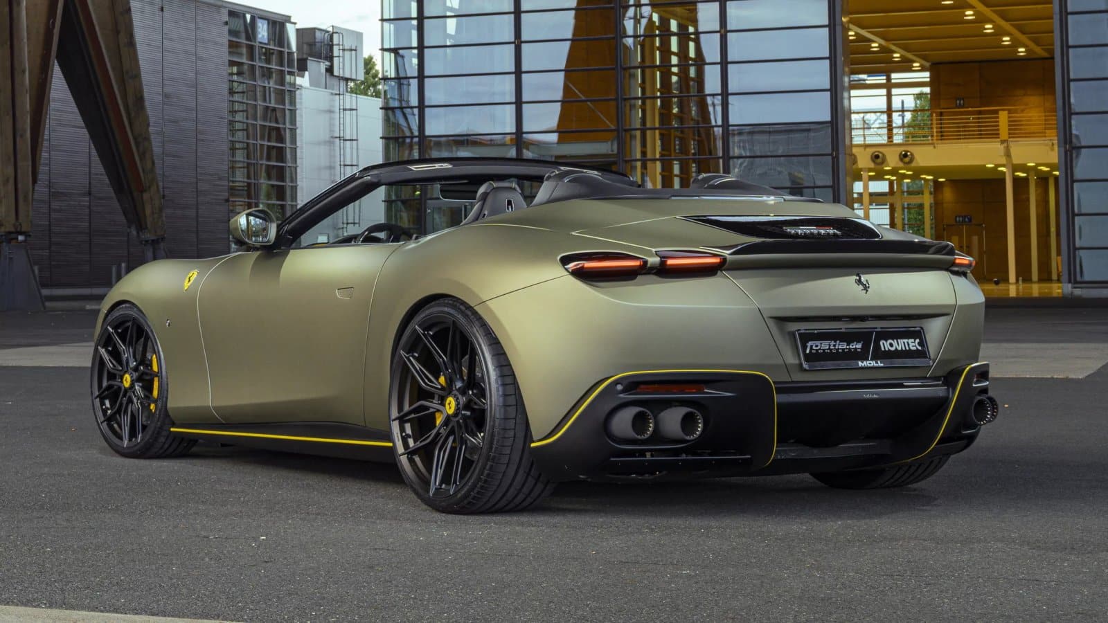 El Ferrari Roma Spider de Novitec es sutil, pero muy atractivo y con ...