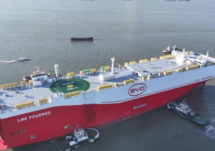 MG estrena el buque RoRo más grande del mundo, Anji Ansheng