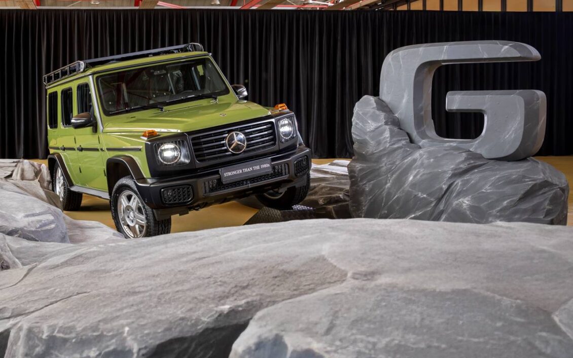 Clase G Edition STRONGER THAN THE 1980s, el Mercedes retro