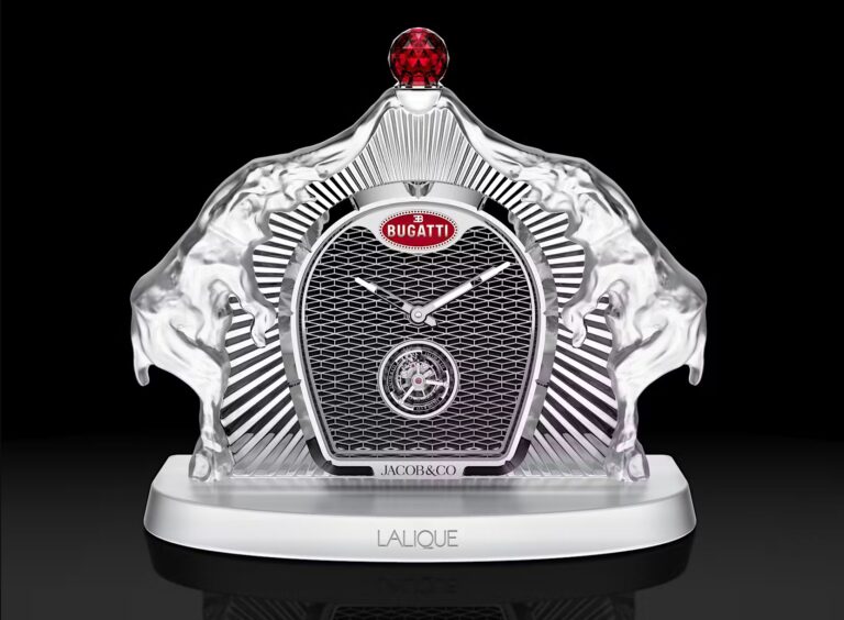 Bugatti nos muestra su nuevo reloj que tiene detalles únicos